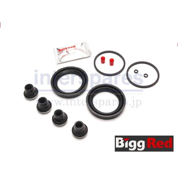 ルノーカングー1.6 16V用 フロントブレーキキャリパーの シールセット左右分です。商品は イギリス BIGGRED製（優良社外品）純正品番 7701208016　適合品ですが、純正のキットとは異なり、ボルト等は含まれません※掲載写真の内...