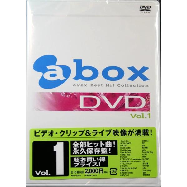 1990年代の楽曲を中心にした、エイベックスのメガ・ヒット曲の映像DVD■ 形式：DVD■ 品番：AQBD50529■ 収録時間：76分■ 画面サイズ： 4：3a-box vol.1 DVD 収録楽曲1. Boys &amp; Girls ...