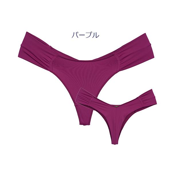 ブラジル人気ブランド 2RIOS。伸縮性も良く、肌触りもしっとりやわらかな、ブラジリアンTバック。安心のコットンクロッチ。※デザイン・アクセサリー・仕様において、仕入れ時期の違いにより僅かな変更のある場合がございます。ご了承いただけますよう...