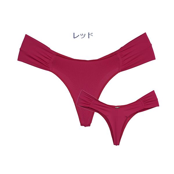 ブラジル人気ブランド 2RIOS。伸縮性も良く、肌触りもしっとりやわらかな、ブラジリアンTバック。安心のコットンクロッチ。※デザイン・アクセサリー・仕様において、仕入れ時期の違いにより僅かな変更のある場合がございます。ご了承いただけますよう...