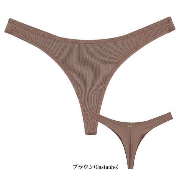 リオカットショーツより布地の面積が少ないTバックショーツ。アウターにサイドのラインが響きにくくヒップラインを綺麗に見せてくれます。※デザイン・アクセサリー・仕様において、仕入れ時期の違いにより僅かな変更のある場合がございます。ご了承いただけ...