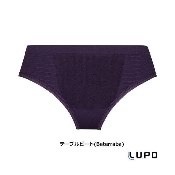 履きこみも深すぎず、浅すぎないので、着け心地◎。お腹とお尻を優しく包み込んでくれます。【ブランド】LUPO（ルポ）【タイプ】ショーツ【サイズ】L【カラー】パープル【素材】ナイロン93％+ポリウレタン5％+コットン2％MADE IN BRAZIL