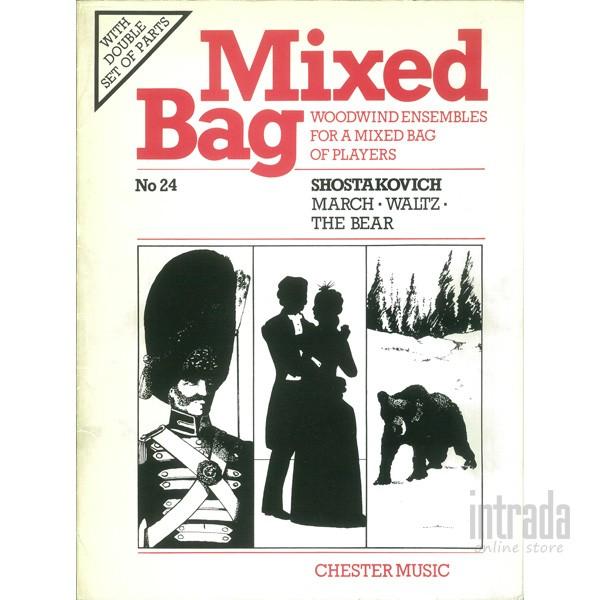 ミックスド・バッグシリーズは、色々な音楽のスタイルが盛り込んであり、演奏者の程度に従って使用出来るようになっています。各曲には、初心者の段階から中級者、上級者までの各パートがついています。また演奏者数、使用楽器、演奏者のレベルに応じて編曲さ...