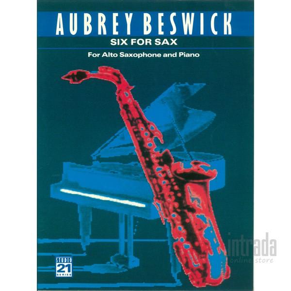 オーブリー・ベスウィックによるサクソフォン奏者とピアノ奏者のための6の練習曲集です。作曲：オーブリー・ベスウィック(Aubrey Beswick)型番：UE17973Lグレード：2〜4出版：Universal Edition※こちらの商品は...