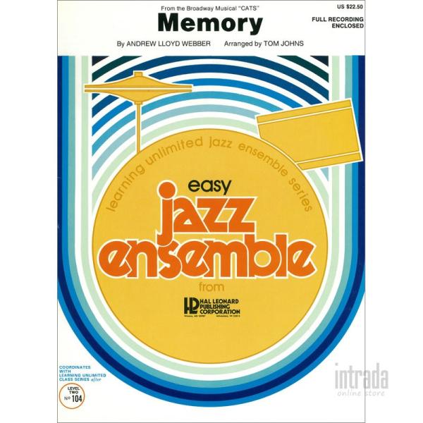 メモリー(Memory)は、ミュージカル「キャッツ」の代表的なナンバー。アンドリュー・ロイド・ウェバーによる作曲。イージージャズアンサンブルシリーズは、初心者の方にもおすすめの楽譜です。■詳細作曲：アンドリュー・ロイド・ウェバー (Andr...