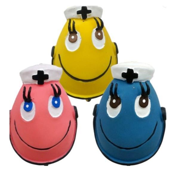 ≪LANCO ドクタータマゴ≫【サイズ】W4.7×D4.1×H6.7cm 【素　材】天然ゴム【原産国】スペイン※手作りのため商品サイズには若干の差異が生じます。・LANCO（ランコ）社のたまごちゃんシリーズTOY。・スペイン特有のカラフルな...