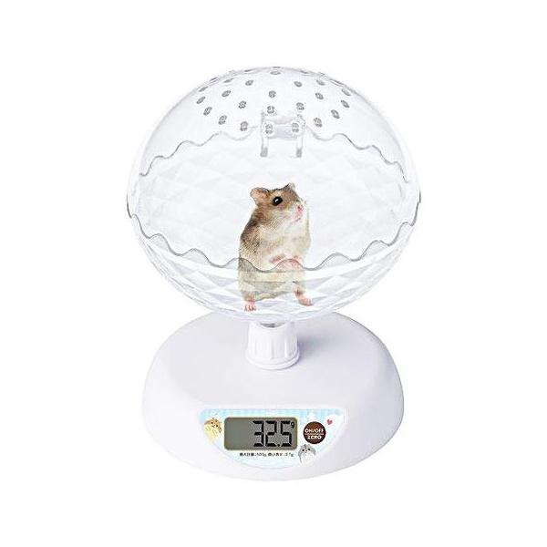 今日から始める健康習慣！ハムちゃんの体重計計量ボールにのせるだけでペットの体重をカンタンに量れます。組み立てサイズ（mm）: 約W126×H160セット内容: 体重チェックシート付き※CR2032ボタン電池ｘ1個必要（電池別売）対象動物: ...