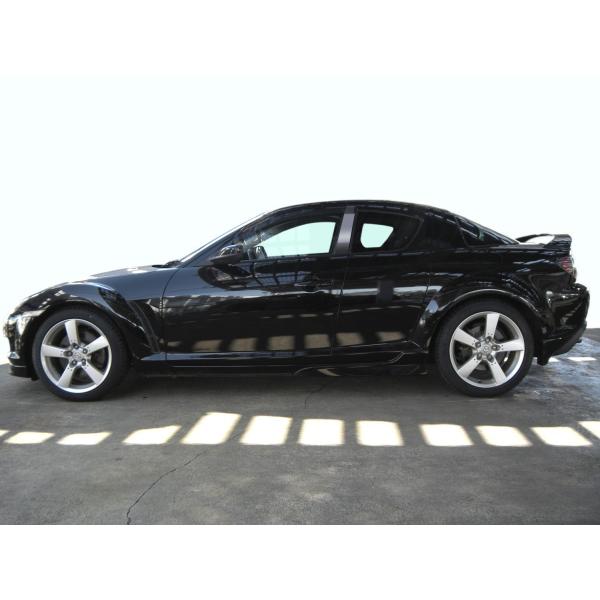 ステンレスピラー最鏡面をほこるグロウ鏡面ＨＹＰＥＲ Blackシリーズ【車種】ＳＥ３Ｐ系ＲＸ−８【ＳＥＴ数】２ピースＳＥＴ【ポイント】ＳＵＳ３０４から一枚一枚丁寧に仕上げたピラーパネルで安全性を考慮し３ＤＲ処理と独自の表面加工によ鏡面度の美...