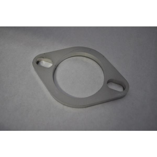 マフラーフランジ　６０．５Φ　ステンレス３０４　８ｍｍ　磨き無し『セット数』１個『商品詳細』サイズ：１．パイプ穴径６２ｍｍ２．ピッチ内径６９ｍｍ３．ボルト穴径（横）２１ｍｍ４．ボルト穴径（縦）１２ｍｍ５．全縦径８０ｍｍ６．全横径１２０ｍｍ７...