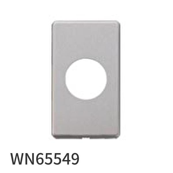 WN65549 パナソニック フルコート加工 新金属埋込φ41コンセントプレート 2型 (Panasonic)