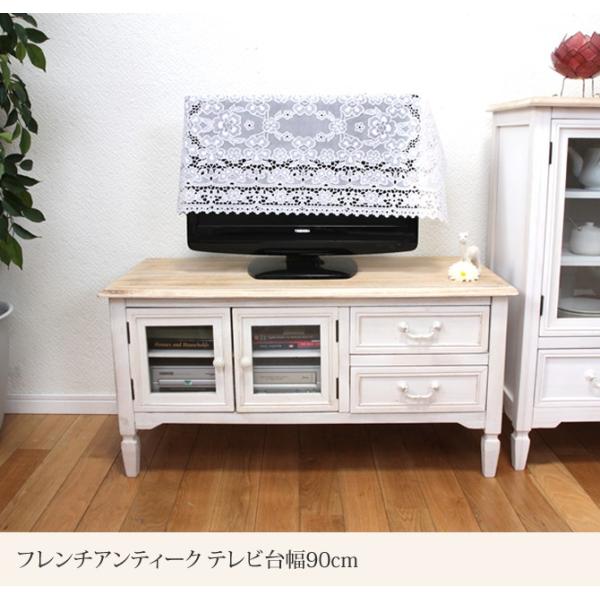 ■仕様：板:MDF(桐突板貼り)　、脚:桐ラッカー塗装ガラス厚：3mm■完成品■備考： 床への傷を軽減するフェルトシール付き■生産国：中国温もりあふれる素材感で雰囲気のある空間を作り出すお洒落なテレビ台です。擦れたペイントや傷をアンティーク...
