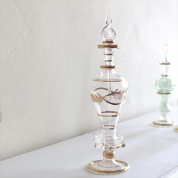 商品番号：　eg6703clear サイズ　：　 16cm 産　地　：　カイロ エジプト 素　材　：　ガラス    <Key：香水瓶　エジプト　エジプト土産　エジプト雑貨　オリエンタル雑貨　ガラス瓶　ハンドメイド　クレオパトラ　per...