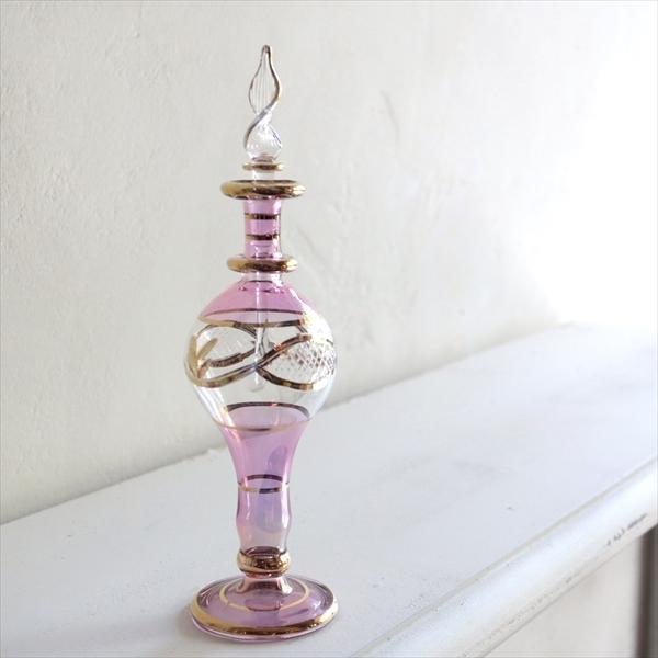 商品番号：　eg6791purple サイズ　：　 16cm 産　地　：　カイロ エジプト 素　材　：　ガラス    <Key：香水瓶　エジプト　エジプト土産　エジプト雑貨　オリエンタル雑貨　ガラス瓶　ハンドメイド　クレオパトラ　pe...