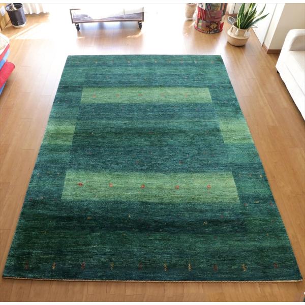 商品番号：　gh28031 サイズ　：　315x234cm（フリンジを含まない） 厚　み　：　1.2cm程度 産　地　：　イラン・シラーズ 年　代　：　新しいギャベ 素　材　：　ウール×ウール　/手織り 織りのタイプ：　Loribaft A...