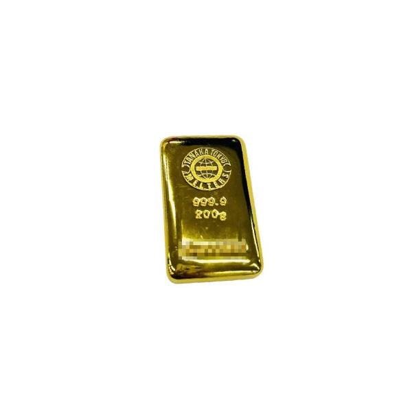 【商品名】純金　インゴット　200g　新品未使用品　K24　国際ブランド　田中貴金属　999.9　INGOT　24金　　使用貴金属　：純金　K24　99.99％　重量　：200g　発行　：田中貴金属インゴット 金 金貨 コイン 純金インゴッ...