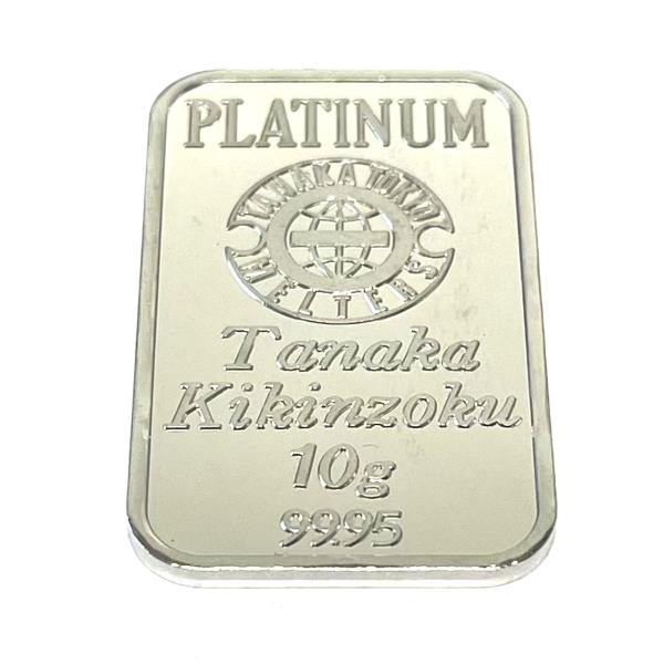 ブランド： 田中貴金属重さ　　： 10ｇサイズ　： 27×17×1.5ｍｍ素材　　： PT (プラチナ) 99.95・相場に連動して商品価格が変わる場合がございますが、販売価格はご購入手続き時の価格となります。・世界中どこでも取引できる安心...