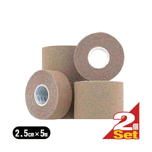 ・伸縮性:強撚糸(綿100%)による特殊織で圧迫性・支持性に優れています。・低刺激性:アクリル・樹脂粘着剤を使用しているので、皮膚への刺激が低く、カブレの心配がありません。・通気性:粘着面には独自の塗工を施しているため、通気性が良く、ムレに...