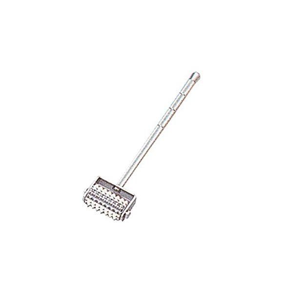 商品詳細商品名長柄ローラー針(ローラー鍼) 員利鍼付 クローム  サイズ(約)  長さ125mmx巾24mmxφ14mm種別小児鍼/小児針/美容鍼  メーカー  株式会社カナケン商品説明● ローラー鍼とは接触鍼のひとつで、ギザギザが特徴の鍼...