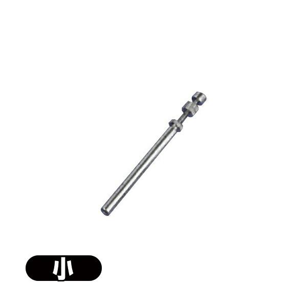 ● ネジで刃の長さを調整できるバネ式 三稜(さんりょう)鍼。● 大(87mm)、小(60mm)の2種類。