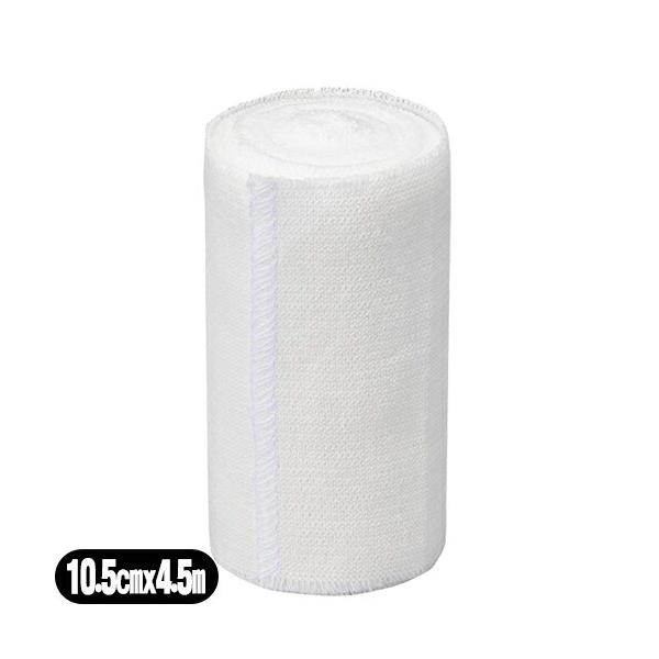 独自の強撚加工を施した綿糸が、優れた弾力性を発揮します。強い固定力を必要とする場合に適しています。綿100%で肌触りがよく、吸湿性にも優れています。