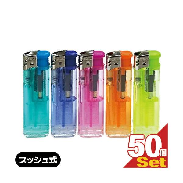 直押し式の使い捨てライター 。押し始めは軟らかく、後から硬くなるソフト&amp;ハードタイプの構造です。 初動時の勢いが荷重を緩和しますので着火しやすくなっている荷重式電子ライターです。● CR認証PSCマーク付● 2段階着火方式タイメリー...