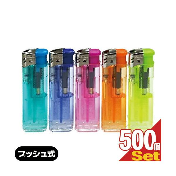 直押し式の使い捨てライター 。押し始めは軟らかく、後から硬くなるソフト&amp;ハードタイプの構造です。 初動時の勢いが荷重を緩和しますので着火しやすくなっている荷重式電子ライターです。● CR認証PSCマーク付● 2段階着火方式タイメリー...