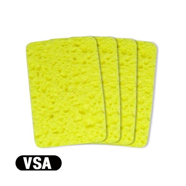 優れた吸水性と優しい肌触りの、植物性セルローススポンジを使用しています。