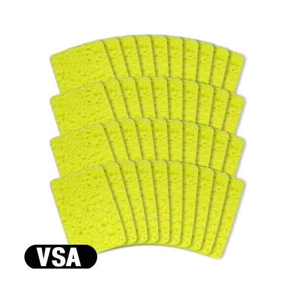 優れた吸水性と優しい肌触りの、植物性セルローススポンジを使用しています。