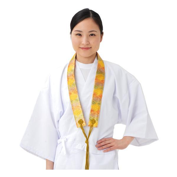 高級金襴の輪袈裟です。四国八十八ヶ所・四国別格二十霊場お遍路以外にも、西国三十三ヶ所・坂東札所・秩父札所等の観音霊場巡礼と幅広くご利用いただけます。亀甲柄は長寿をあらわす柄として広く知られております。輪袈裟とは略式の法衣で、巡拝しやすいよう...