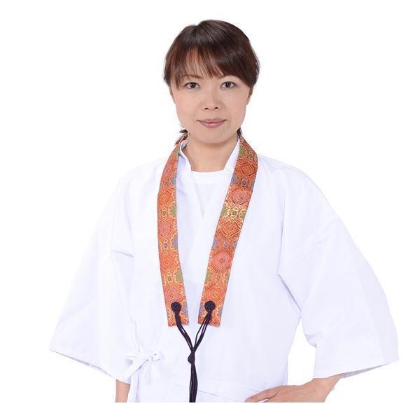 西陣織高級金襴の輪袈裟です。四国八十八ヶ所・四国別格二十霊場お遍路以外にも、西国三十三ヶ所・坂東札所・秩父札所等の観音霊場巡礼と幅広くご利用いただけます。