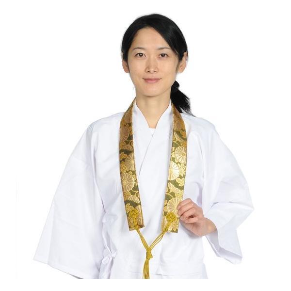 西陣織高級金襴の輪袈裟です。四国八十八ヶ所・四国別格二十霊場お遍路以外にも、西国三十三ヶ所・坂東札所・秩父札所等の観音霊場巡礼と幅広くご利用いただけます。
