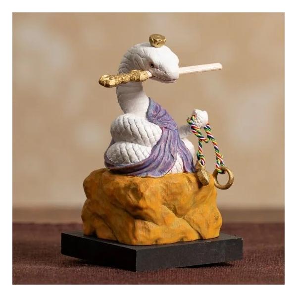 三毳不動尊御祈祷！巳不動尊に託す令和7年の除災招福！ 可愛い猫の仏様(猫buddha)から派生した干支の不動明王シリーズ『厄除 巳不動尊』です。巳年の厄除と幸福を願うありがたい干支飾り白蛇は蛇神・龍神の化身とされる宇賀神を表すとともに弁財天...