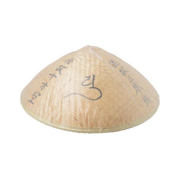 竹笠用のビニールカバーです。竹笠の（大）（小）、丸笠（中）（小）のいずれにもご利用いただけます。（直径46ｃｍまでの笠に取り付けが可能です）※上写真はイメージです。この商品には、笠は付いておりません。笠用のビニールカバーのみの販売です。