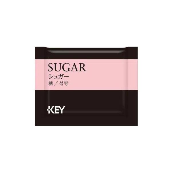 KEY シュガー H&amp;Rは、ホテルの客室に最適な1杯分のシュガーです。4gの小分けパッケージが1000包セットになっており、使いやすさが魅力です。パッケージには日本語、英語、中国語、韓国語の4カ国語が記載されており、国際的なゲストに...