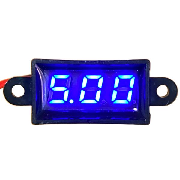 防水ミニデジタル電圧計 3桁 7セグ (別電源不要タイプ)です。透明のエポキシ樹脂で表示部が固められていて、その中で光輝く綺麗な表示になっています。 ※校正はできませんので、電圧の目安計としてご利用ください。詳しい商品説明はパソコン版サイト...