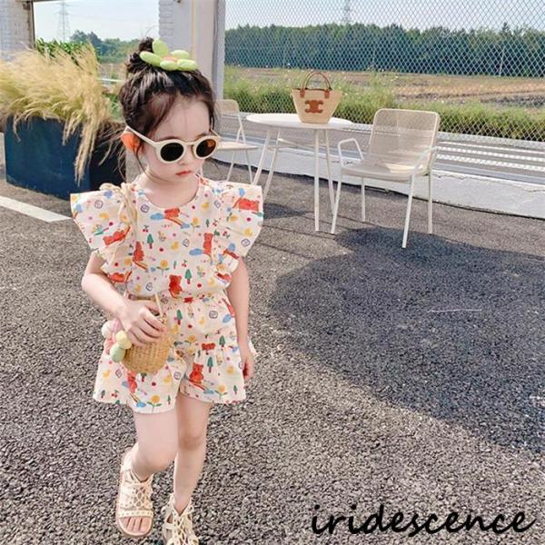 韓国子供服 セットアップ キッズ スウエット トップス ボトムス 女児 ベビー服 ガールズ 姉妹 双子 誕生日 プレゼント  ナチュラル ゆったり シンプル お祝い お出かけ お呼ばれ お食事会 通学着 新作 90cm 100cm 110c...