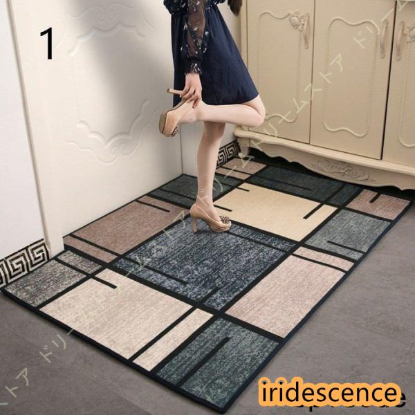 玄関マット カーペット 屋内 ドアマット おしゃれ 和風 泥落としマット 屋外 エントランスマット 滑り止め フロアマット 北欧風 オールシーズン適用 業務用 家庭用 オフィス用 大判商品説明◆メイン素材：ポリエステル◆サイズ：50*80c...