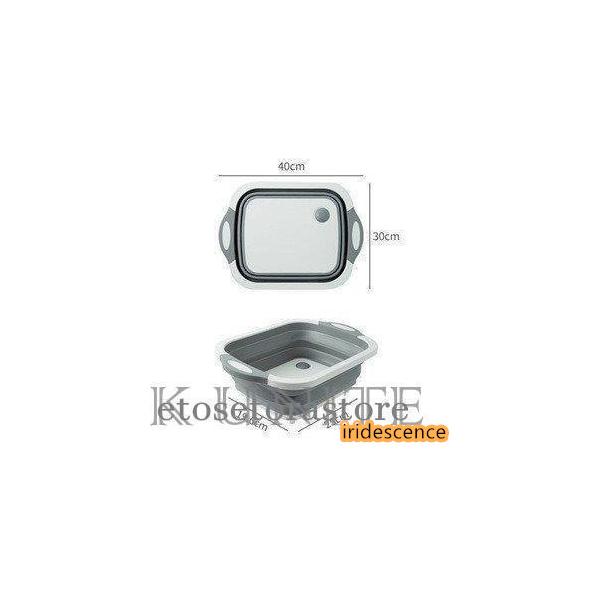 商品詳細■カラー：角形◆【商品仕樣】展開サイズ(cm)*30　底面サイズ(cm)：25×19.6　収納サイズ(cm):40*30*3　重さ:576g■折りたためて画期的！便利なおりたためる多機能なバスケット。アウトドアにも大活躍。■便利な大...