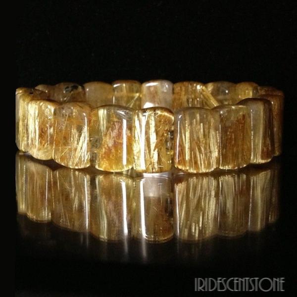 ゴールドルチルクォーツバングル 14mm/パワーストーン,天然石 ゴールドルチルクォーツバングル 14mm/パワーストーン,天然石