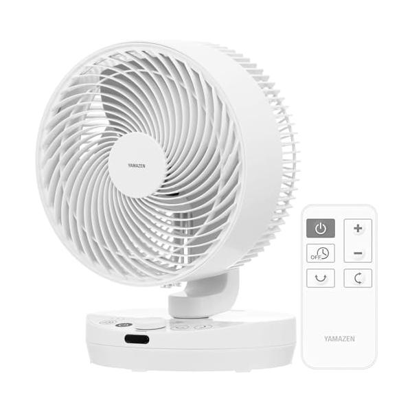 静音DCモーター制御による静音モードを搭載。静音モード運転時は寝ていても音が気にならない程静かなので、快眠のサポートに役立ちます。DCモーターは消費電力も少なくて済み、節電にもつながります。首振り上下左右に自動で首振りする立体首振り機能搭載...