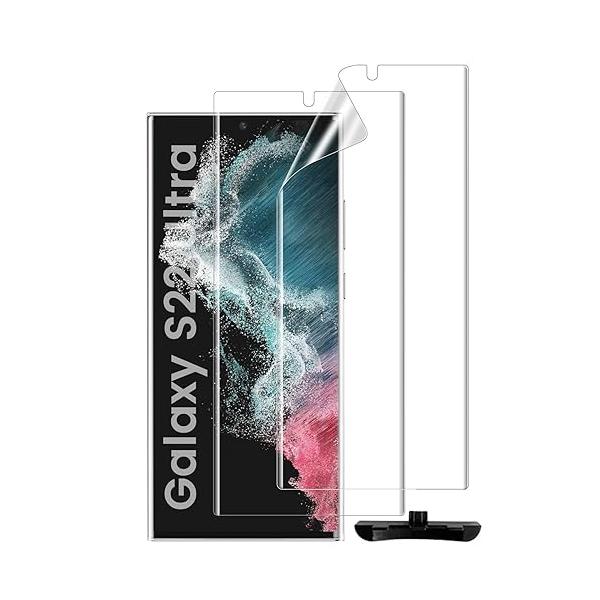 対応機種: Samsung Galaxy S22 Ultra ギャラクシーS22ウルトラ ぎゃらくしーS22ウルトラ SC-52C SCG14 対応 注意：ガラスフィルムではありません！ 他の携帯電話機種には対応しておりません。傷や擦り傷か...