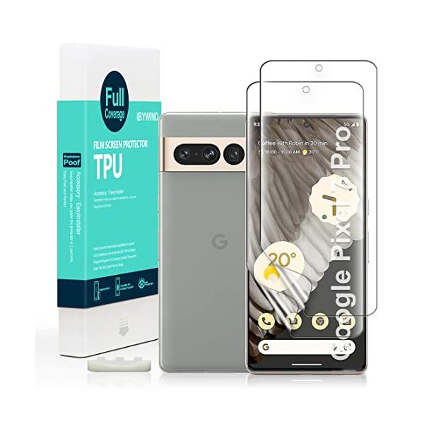 ★専用設計 本スクリーンプロテクターガラスではなくハイドロゲルですGoogle Pixel 7 Pro 5G 6.7インチ専用です。Google Pixel 7 5G 6.3インチおよびその他機種には対応していませんので、本TPUスクリーン...