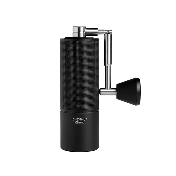 １．ブランド：TIMEMORE 　型番：栗子C3S　素材：外部：アルミ金属　　刃：ステンレス　サイズ：本体147x52mm　　　　2.携帯便利：重量が500gのボディは、軽量でありながら、ほどよい重量感と高級感を漂わせます。家庭用としてだけ...