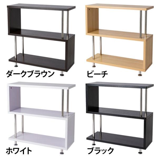 ●商品サイズ（cm）幅約80×奥行約29.5×高さ約80.6●商品重量約9.5kg●耐荷重棚板1枚あたり約15kg●積載量全体45kg●材質棚：PB棚表面：化粧紙ポール：スチールポール表面処理：メッキ（クローム）（検索用：ウッドラック・ウッ...