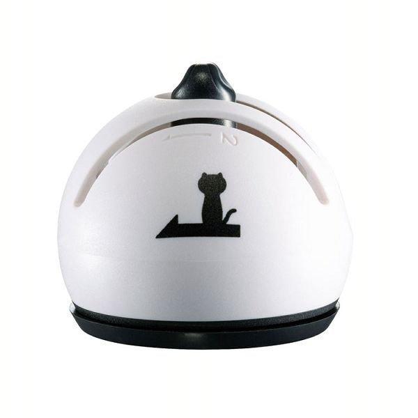 吸盤でピタッと固定できるので片手でもラクラク研ぐことができる2ステップ（粗目・仕上げ）のシャープナー。ねこのイラストが研ぐ方向を教えてくれます。●商品サイズ（cm）幅約7.5×奥行約7.5×高さ約6.8●商品重量約118g●材質本体：ABS...