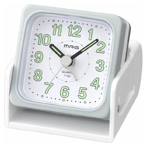 ノア精密 MAG 目覚まし時計 WH-Z T-762 クリアタイム