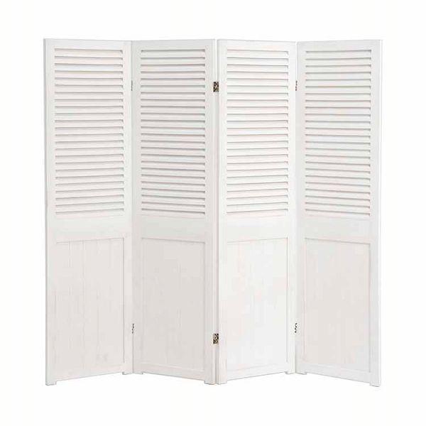 ※配送不可地域：北海道・沖縄県・離島・一部山岳地帯※特殊地域、配送不能区域など、発送方法に関してはメーカーより確認のご連絡をさせていただきます。予めご了承ください。シンプルで使いやすい、アンティーク調の4連パーテーションです。お部屋の仕切り...