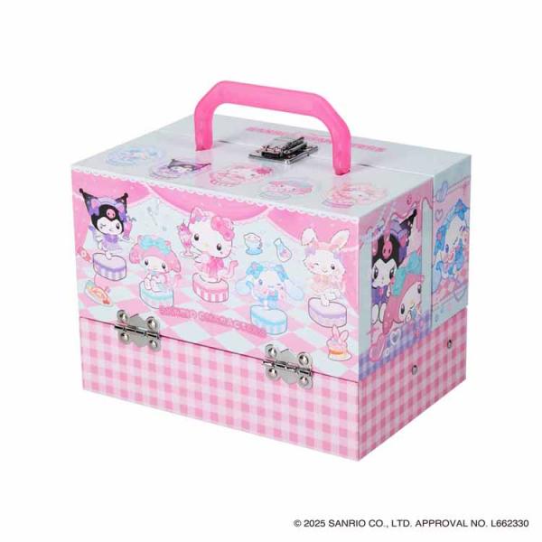 （検索用：キッズコスメ・サンリオ・サンリオキャラクターズ・バニティ・メイクボックス・NM・3段ボックス・水性ネイル・リップスティック・キッズメイク・4589581117728）[翌日優良配送対象商品に関しまして]下記の場合は対象外となります...