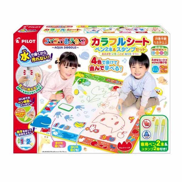 （検索用：スイスイおえかき・カラフルシート・ペン2本・スタンプセット・水でおえかき・ペン＆スタンプ・4977554231272）[翌日優良配送対象商品に関しまして]下記の場合は対象外となります。・13時以降(休業日は12時以降)のご注文の場...