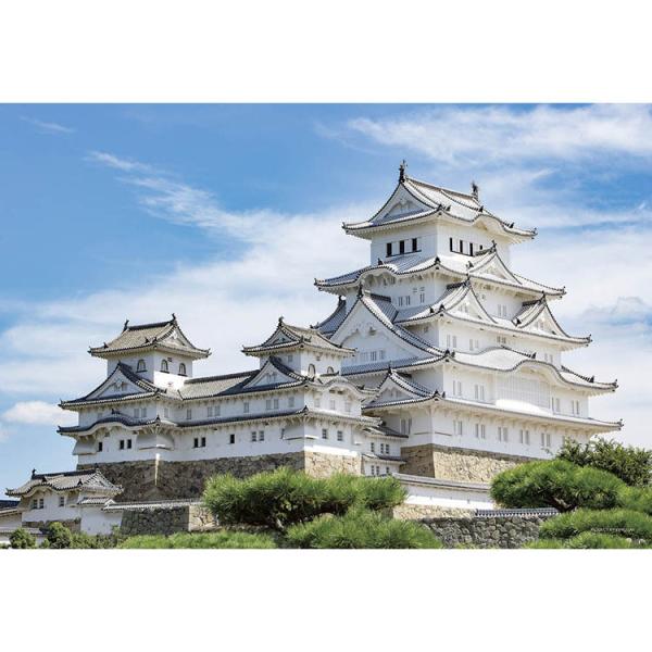 （検索用：ジグソーパズル・108ピース・風景・26×38cm・白鷺城・姫路・夏・世界遺産・ラージピース・初心者向け・Yanoman・4979817270745）
